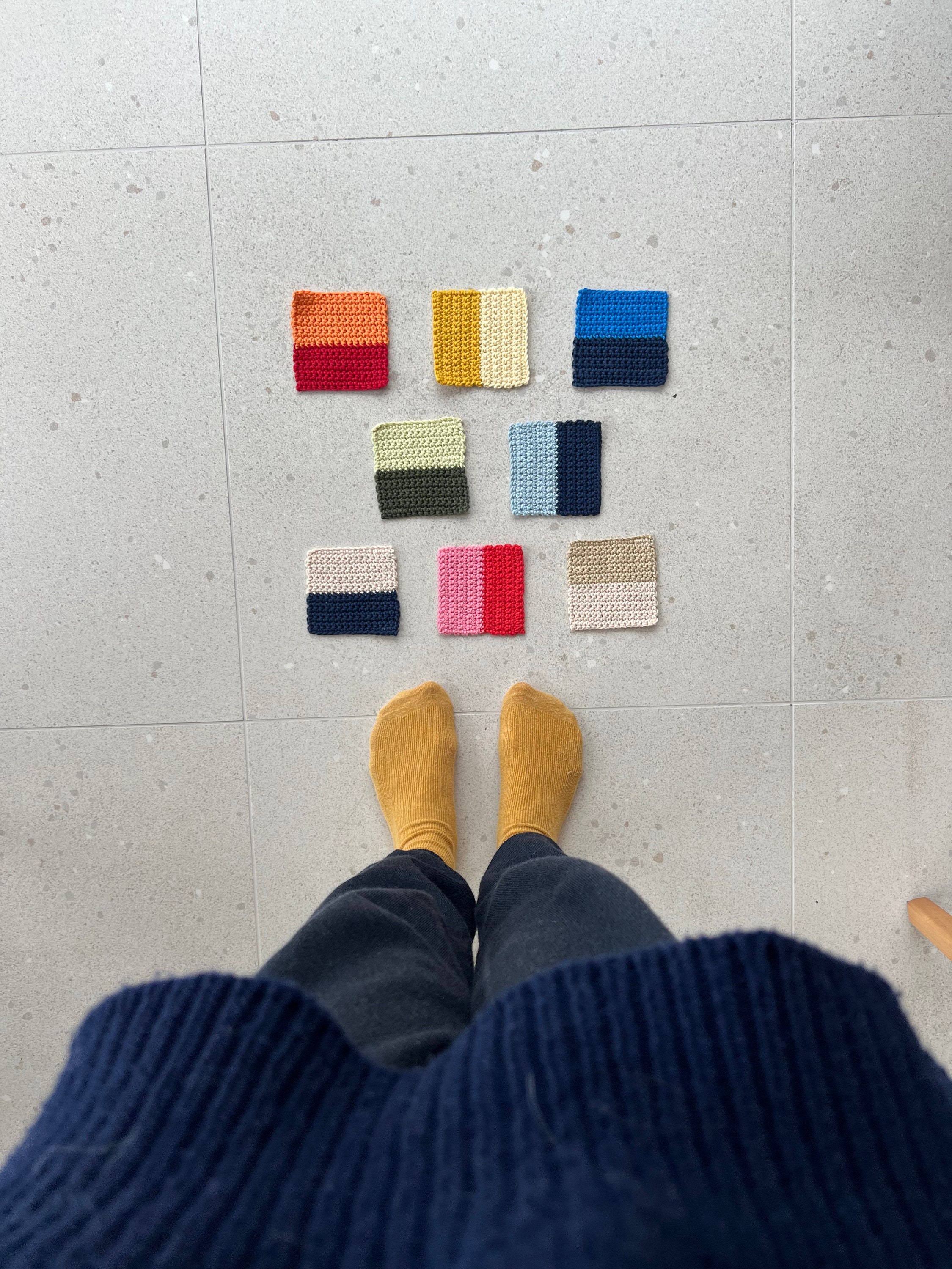 The Halfie Coaster Pattern - Etsy
