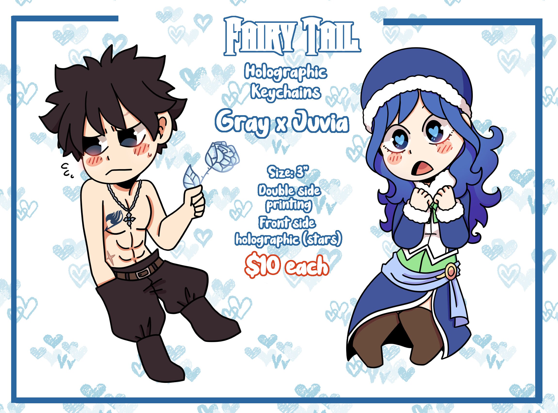 Fairy Tail Chibi Juvia And Grey
