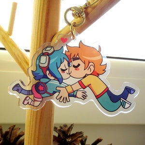 Scott Pilgrim Takes off Keychains - Etsy