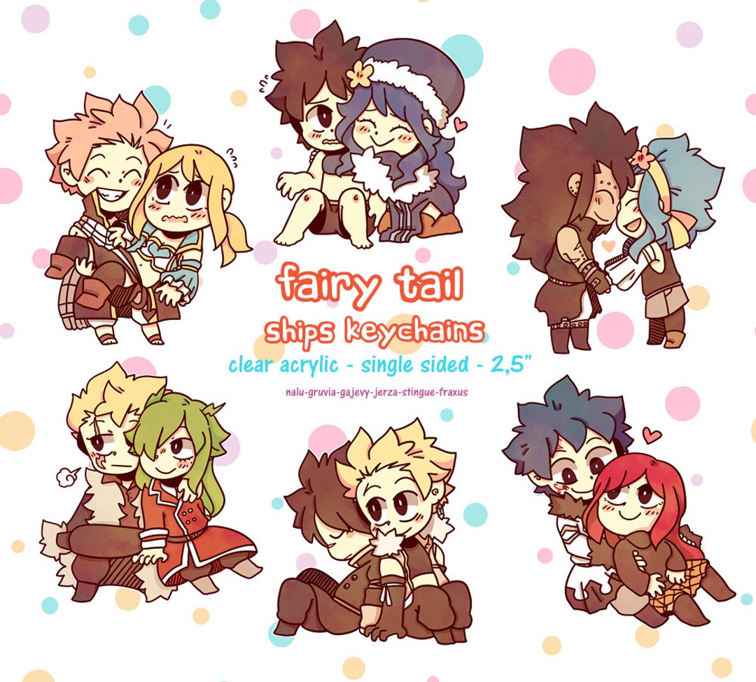 Couples Fairy Tail Chibis