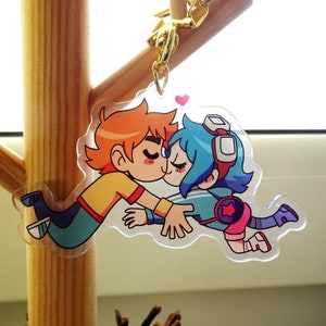 Scott Pilgrim Takes off Keychains - Etsy