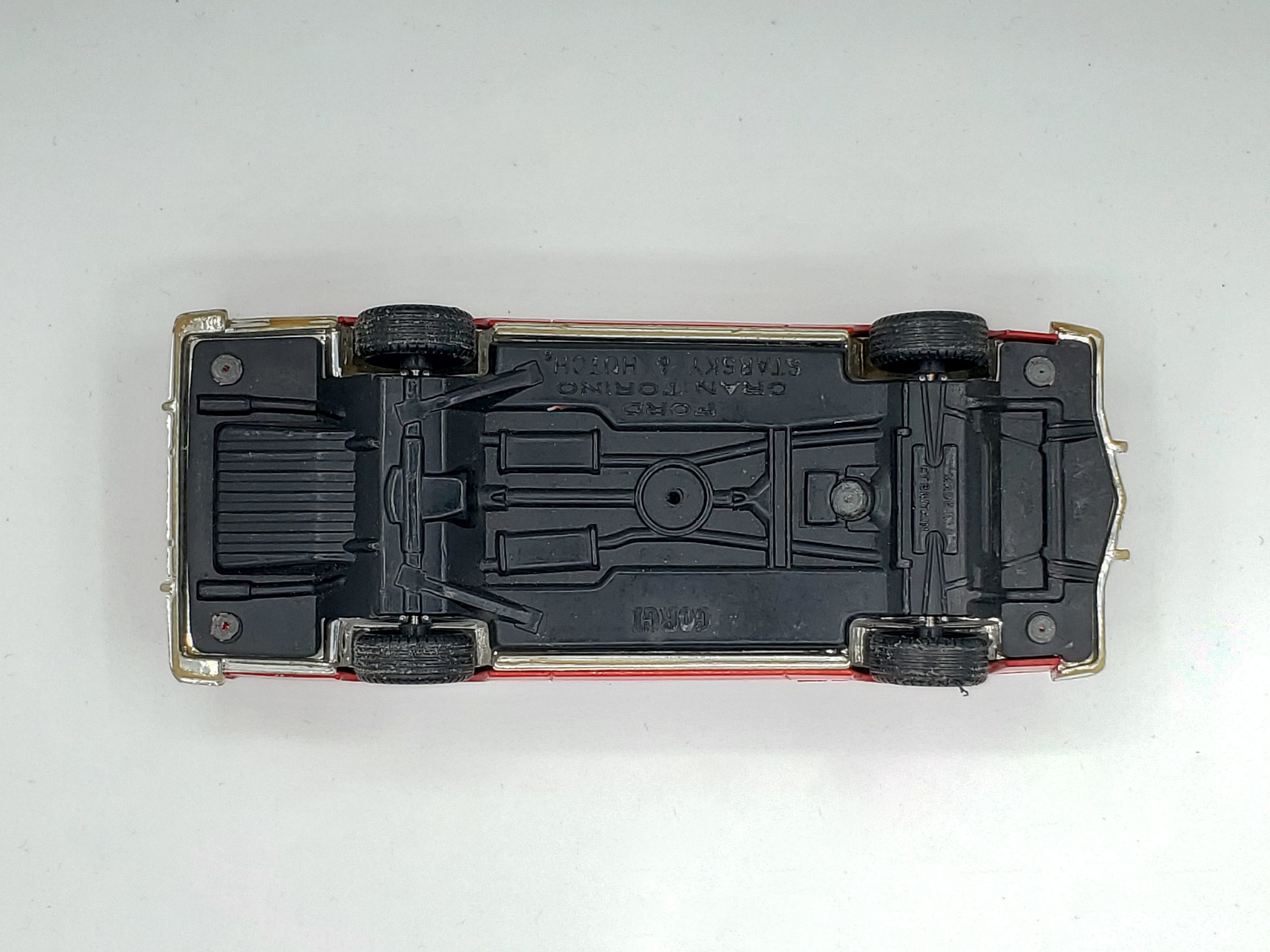 Vintage 1970s Starky and Hutch Ford Gran Torino, 1:36 Red White Diecast ...