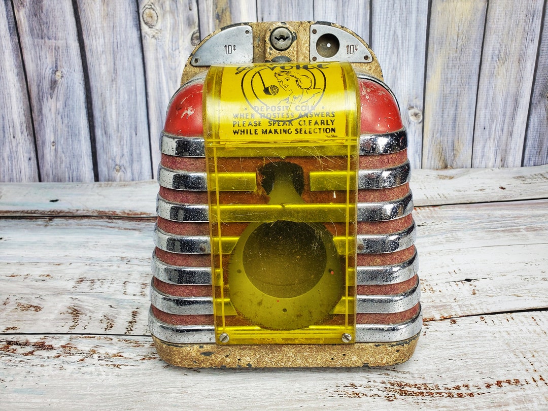 Rare 1940s "your-choice-by-voice" Remote Jukebox | Original Vintage Mid ...
