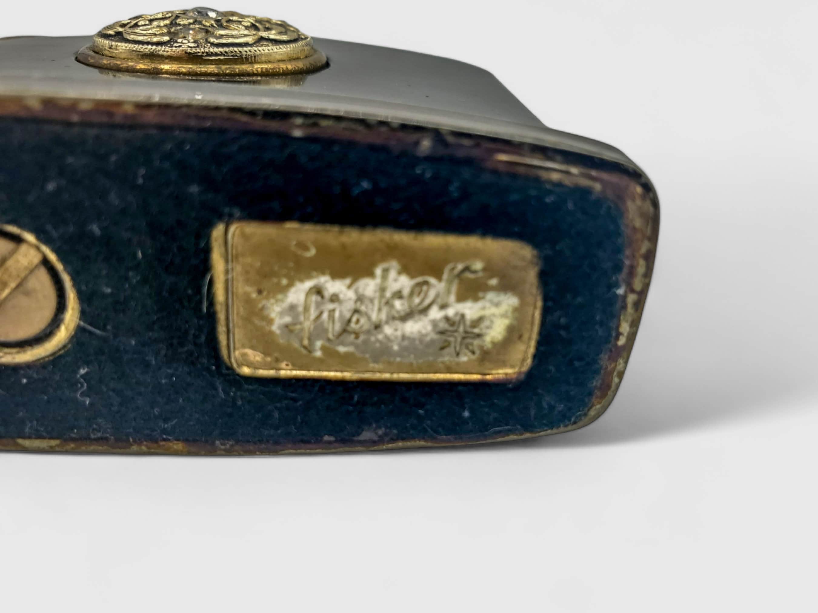 Vintage Fisher Table Lighter: 1950s Tobacciana Collectible, Bowers TL ...