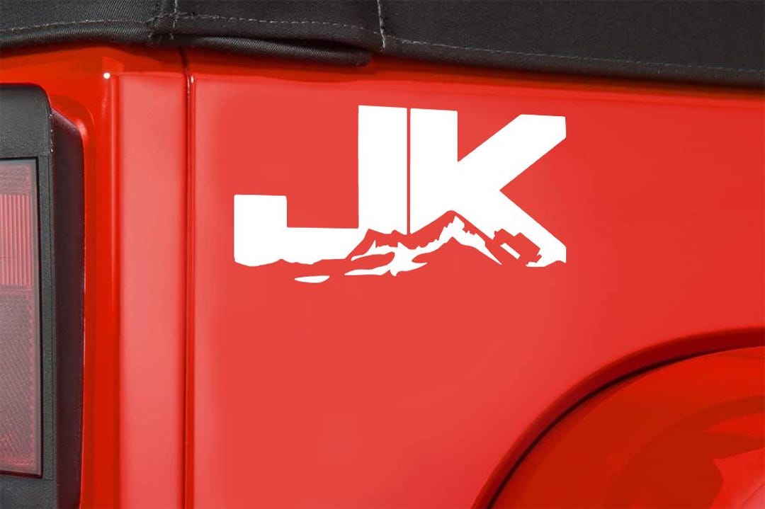 JK Decal Fender Side Vinyl Decals 1 Pair - Etsy