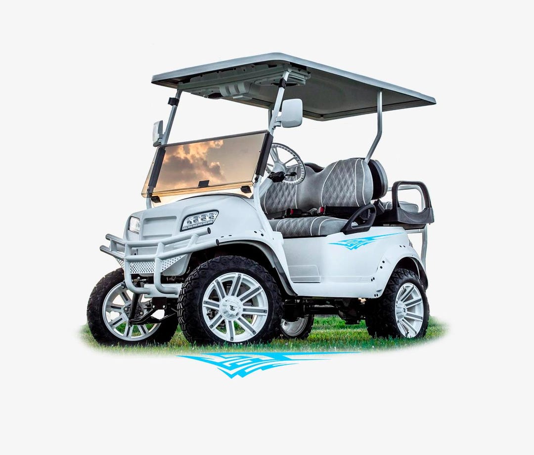 Golf Cart Decals Graphics 1 Pair Choose Your Color and Size UGX1081 - Etsy