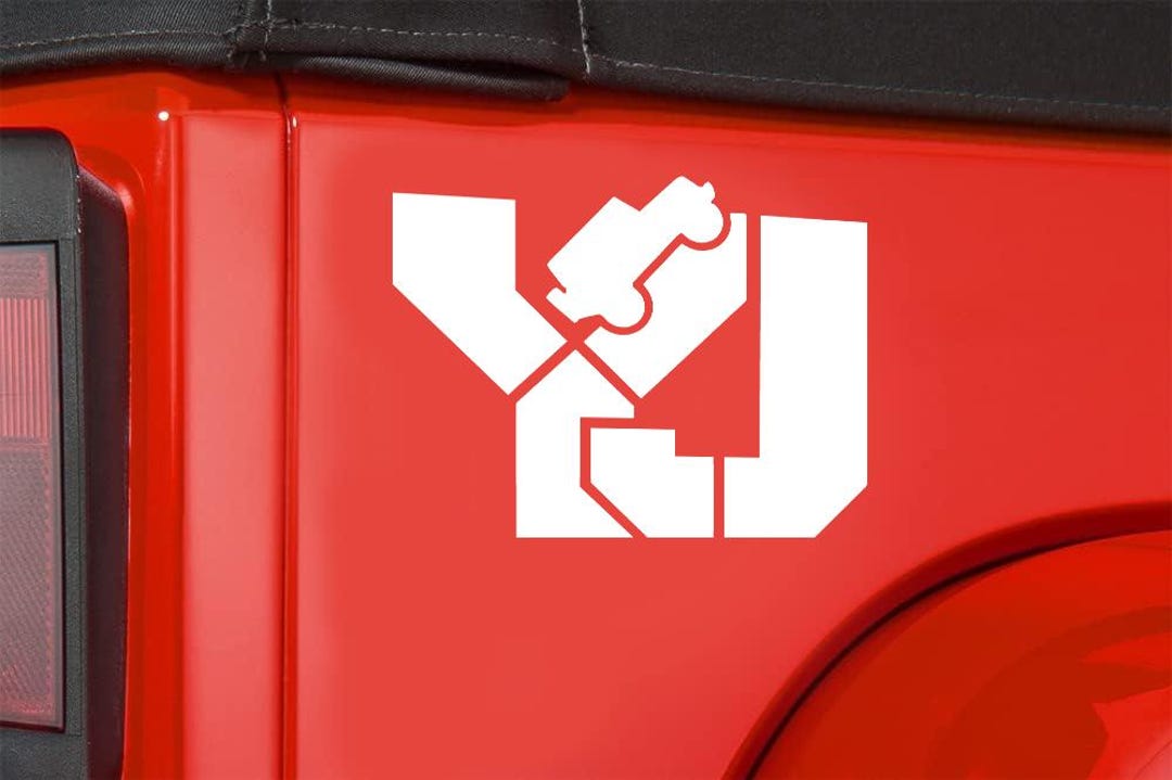 YJ Decal Fender Side Vinyl Decals 1 Pair - Etsy
