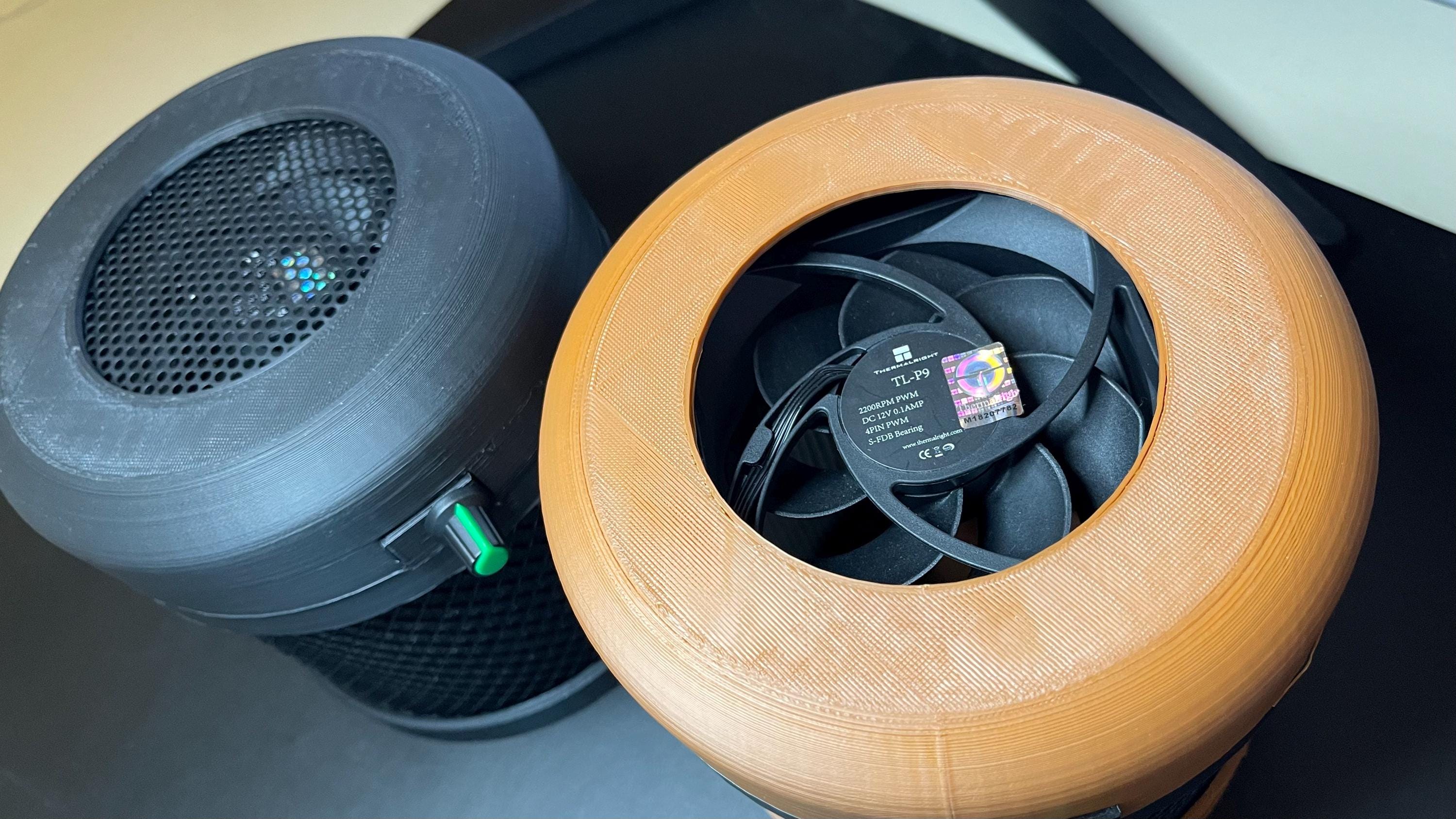 3D Printed DIY PWM Air Purifier - HEPA Filter, for Bedroom/office - Etsy