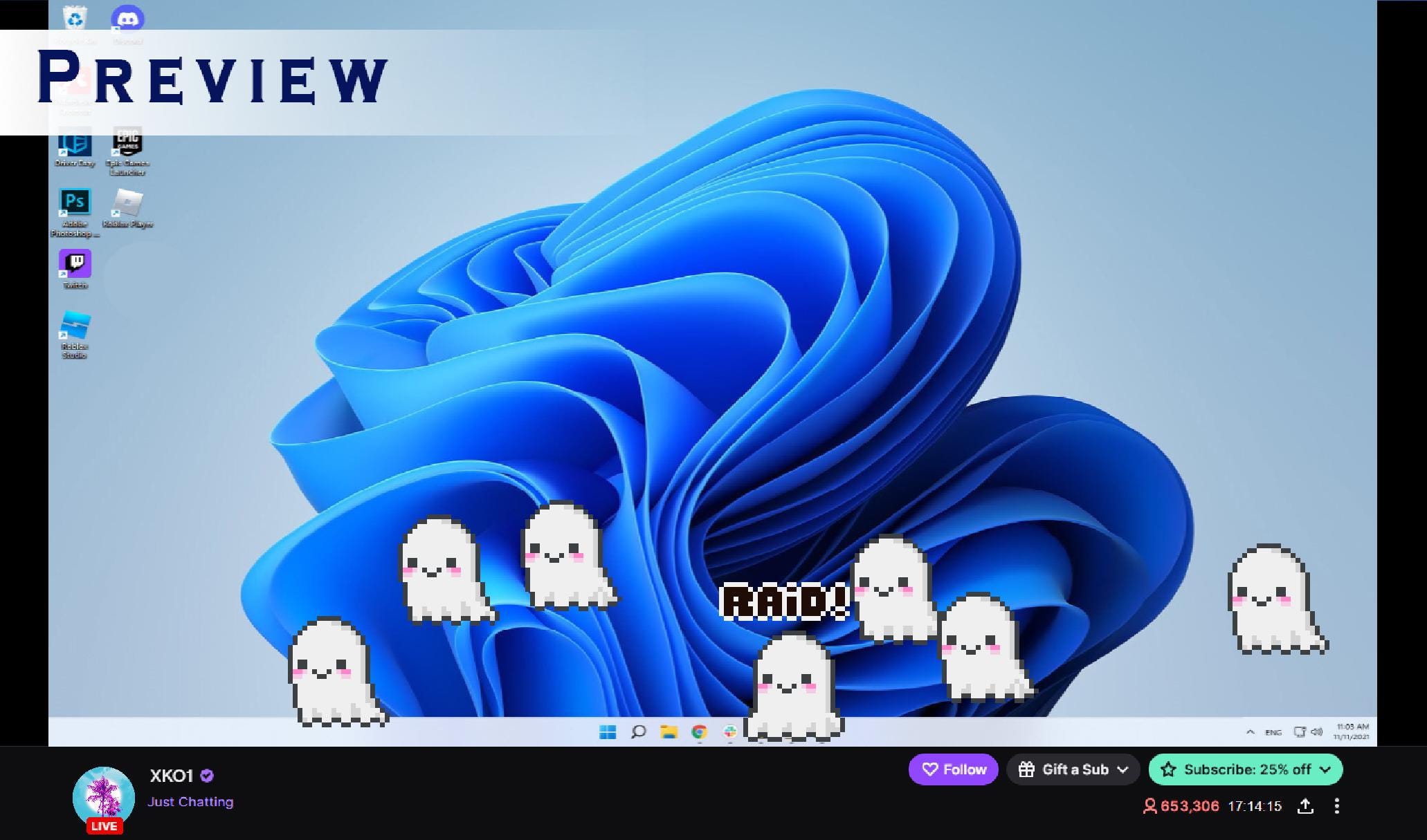 Ghosts Animated Stream Alerts |twitch Raid Alert | Cute Raid Stream ...