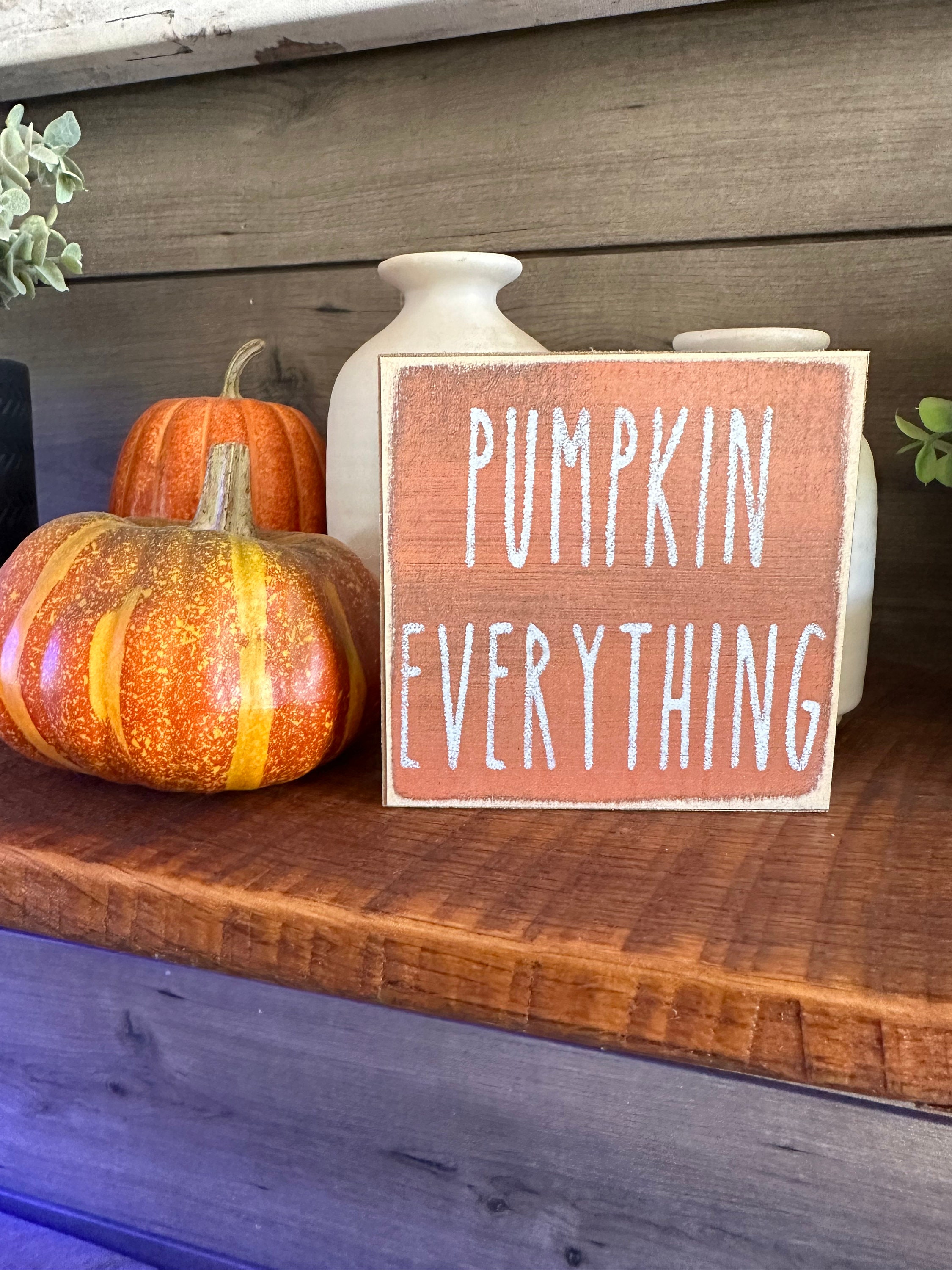 Small Wood Signs / Word Blocks / Funny Sayings - Etsy