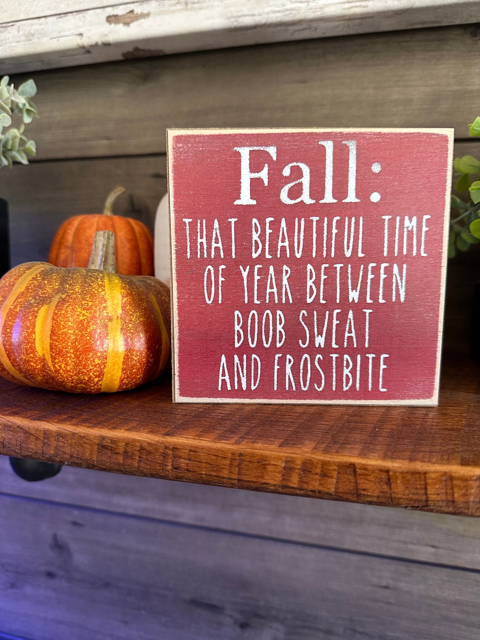 Small Wood Signs / Word Blocks / Funny Sayings - Etsy