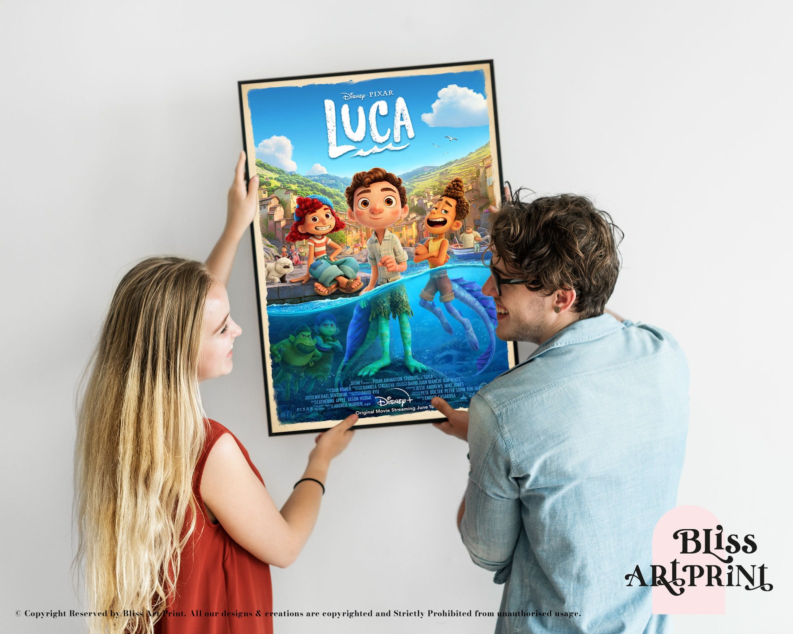 Luca Movie Poster Luca Poster Luca Art Print Luca Cartoon | Etsy