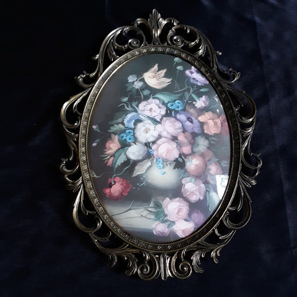 Beveled Glass Picture Frame - Etsy