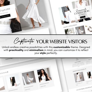 Shopify Theme | Clean White Shopify Website Template | Ecommerce ...