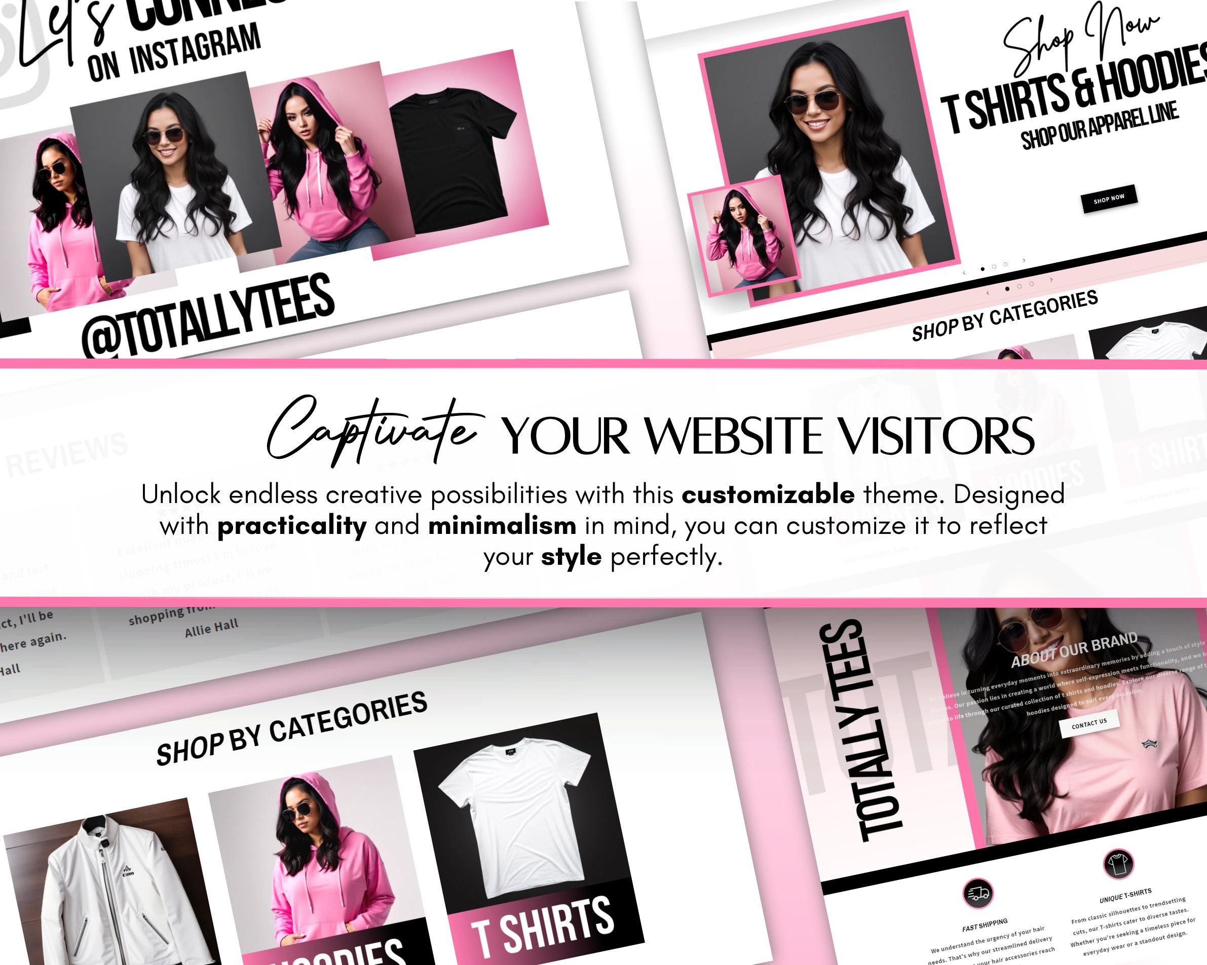 Shopify Theme Clothing/t Shirt | Shopify Website Template for Clothing ...