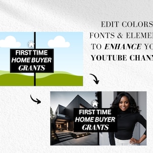 Real Estate Thumbnail Templates | Youtube Thumbnail Templates | Real ...