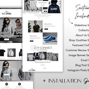 Ecommerce Template Theme | Ecommerce Website Template for Shopify ...