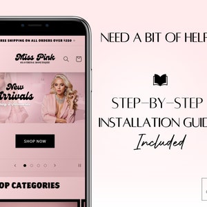 Pink Shopify Theme | All Pink Website Template | Boutique, Beauty ...