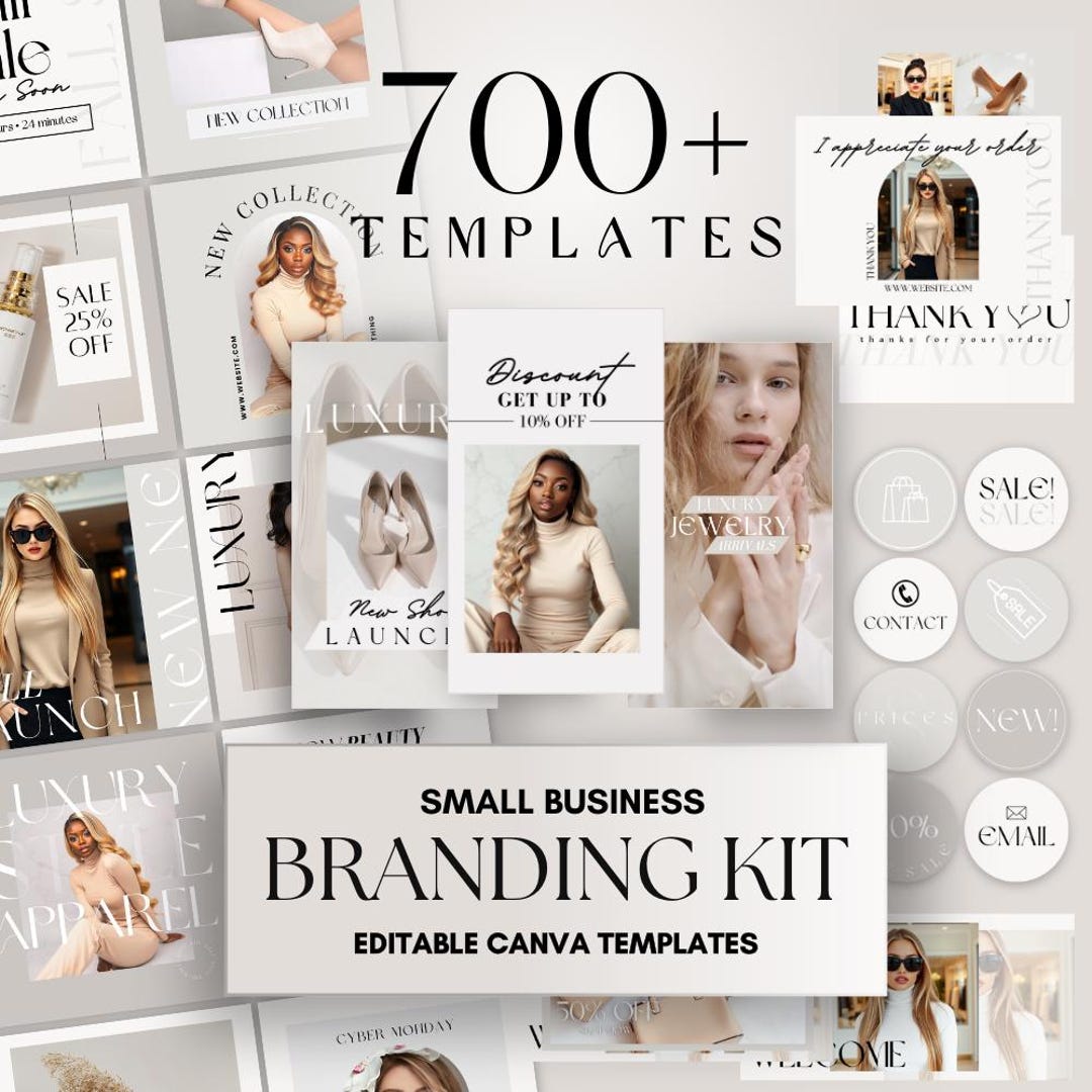 700+ Business Branding Templates | Diy Branding Kit, Business Branding ...