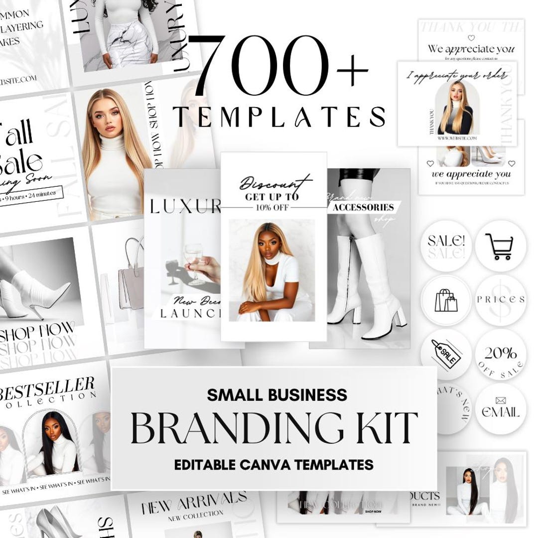 700+ Business Branding Templates | Diy Branding Kit, Business Branding ...