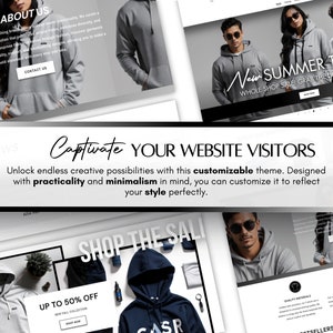Ecommerce Template Theme | Ecommerce Website Template for Shopify ...
