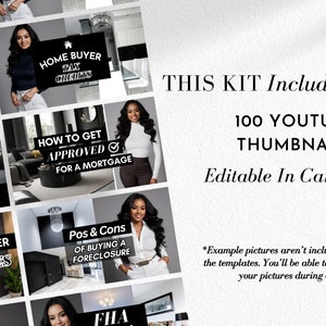 Real Estate Thumbnail Templates | Youtube Thumbnail Templates | Real ...