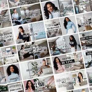 Real Estate Thumbnail Templates | Youtube Thumbnail Templates | Real ...