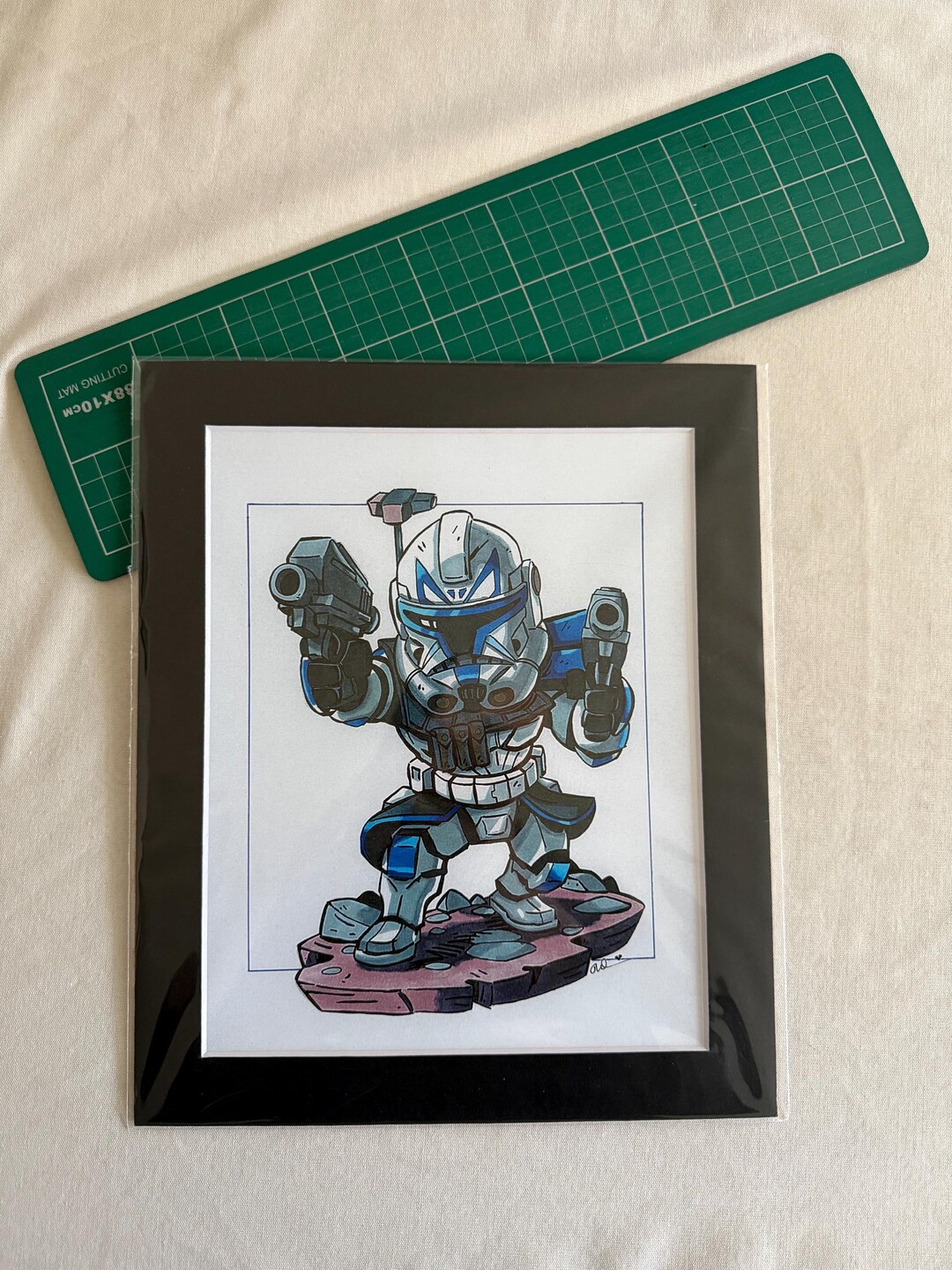 Captain Rex Chibi Art - Etsy