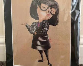 Edna Mode Print Life is Tough My Darling Edna Print Darling Print ...