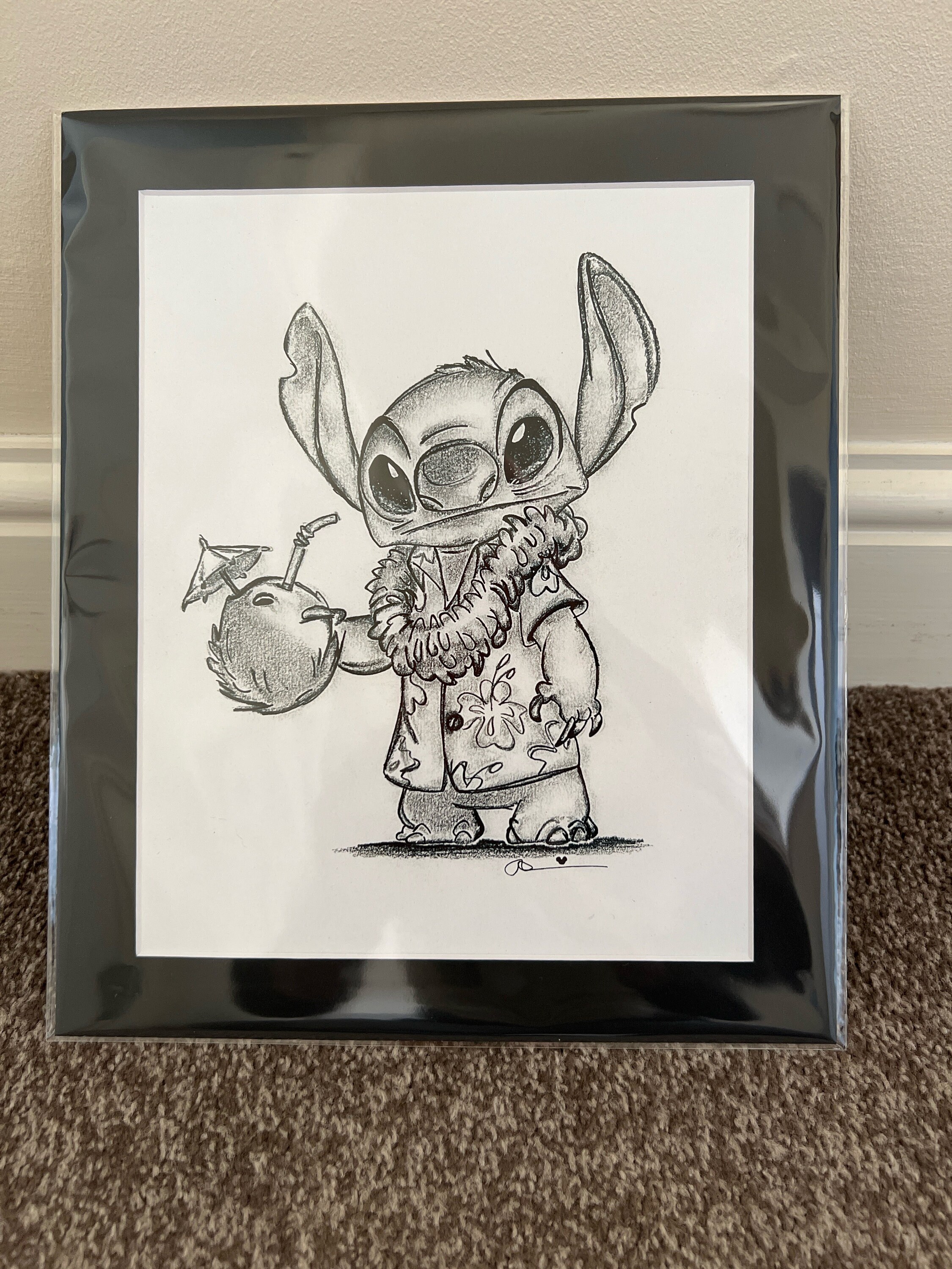 Disney Stitch Art - Etsy