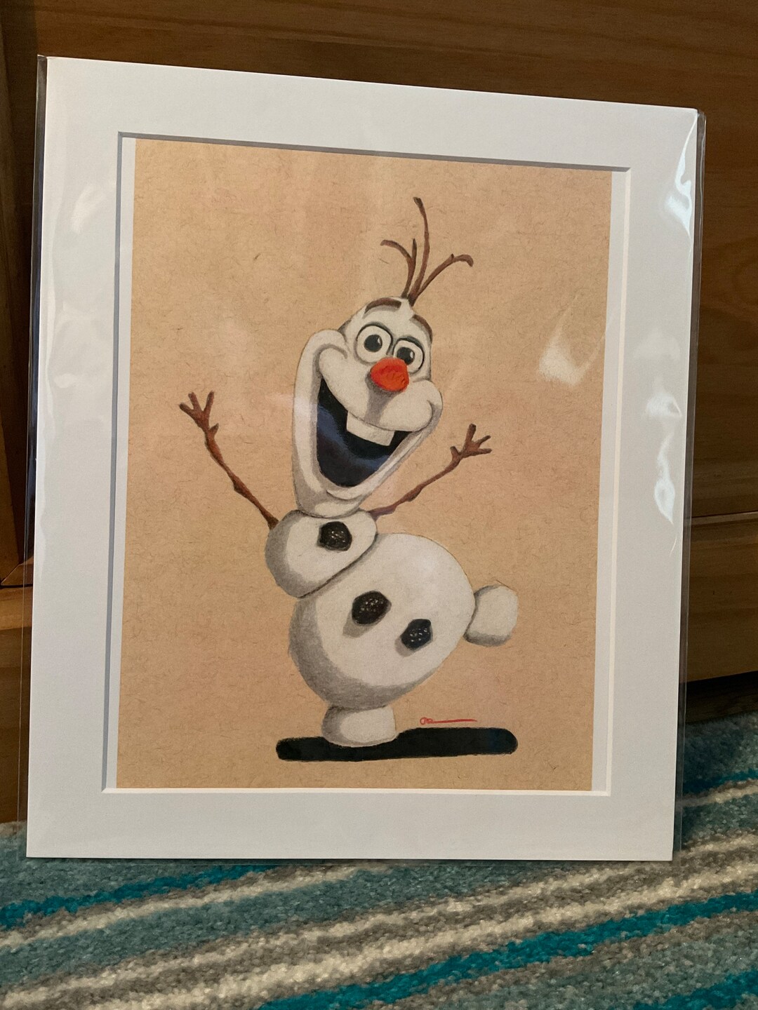 Disney Olaf Art - Etsy