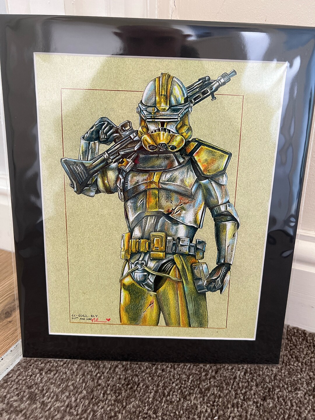 Clone Commander Bly Art - Etsy