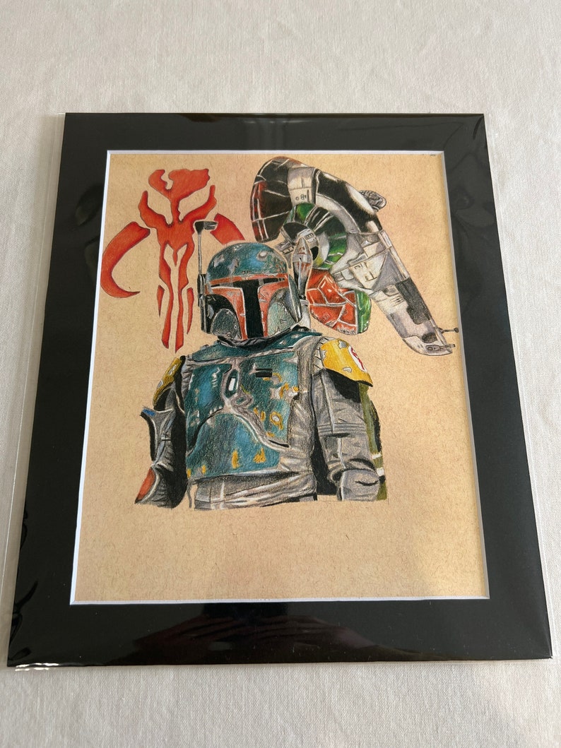 Boba Fett Art - Etsy