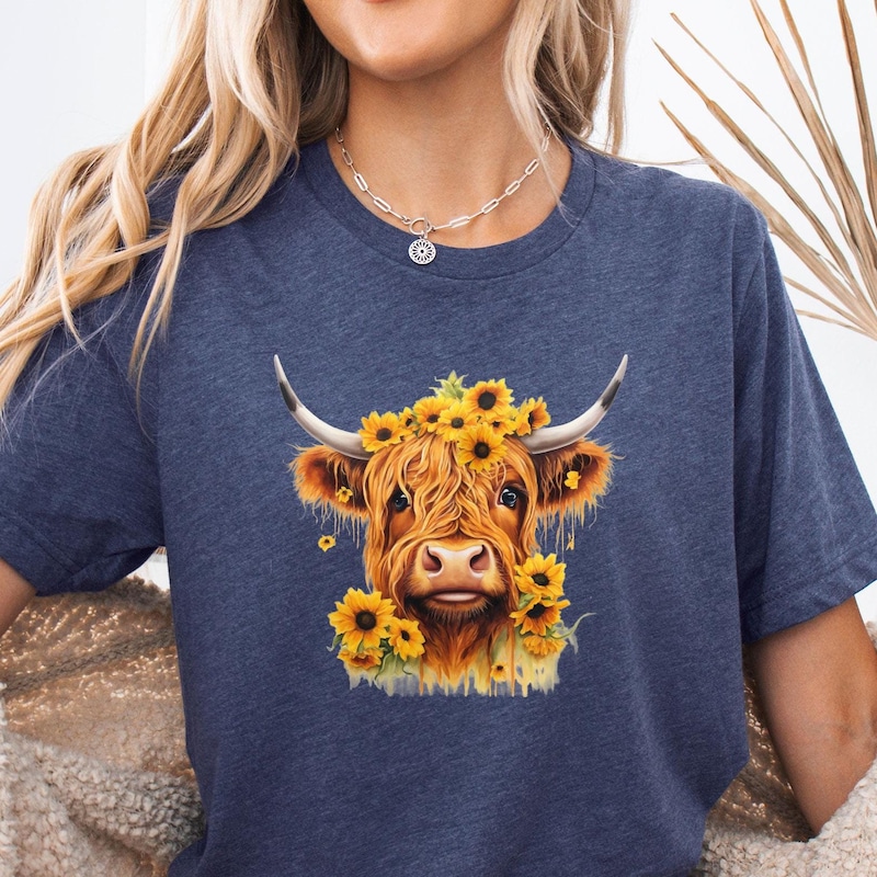 Cow Tshirt - Etsy