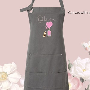 Nail Tech Apron, Nail Technician Gift, Personalised Apron, Custom Apron ...
