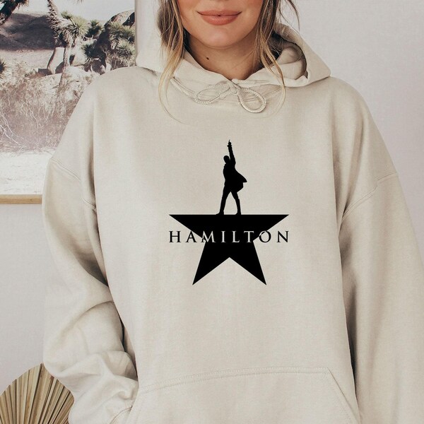 Hamilton Musical Hoodie - Etsy