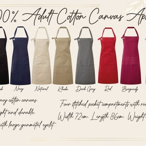 Matching Family Apron, Christmas Dinner Apron, Personalised Apron ...