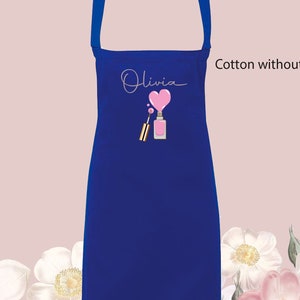 Nail Tech Apron, Nail Technician Gift, Personalised Apron, Custom Apron ...