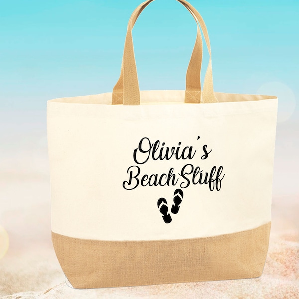 Custom Beach Bags - Etsy