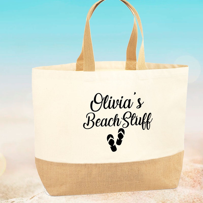 Custom Beach Bags - Etsy