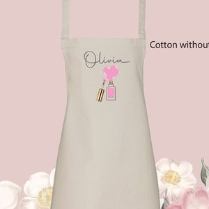 Nail Tech Apron, Nail Technician Gift, Personalised Apron, Custom Apron ...