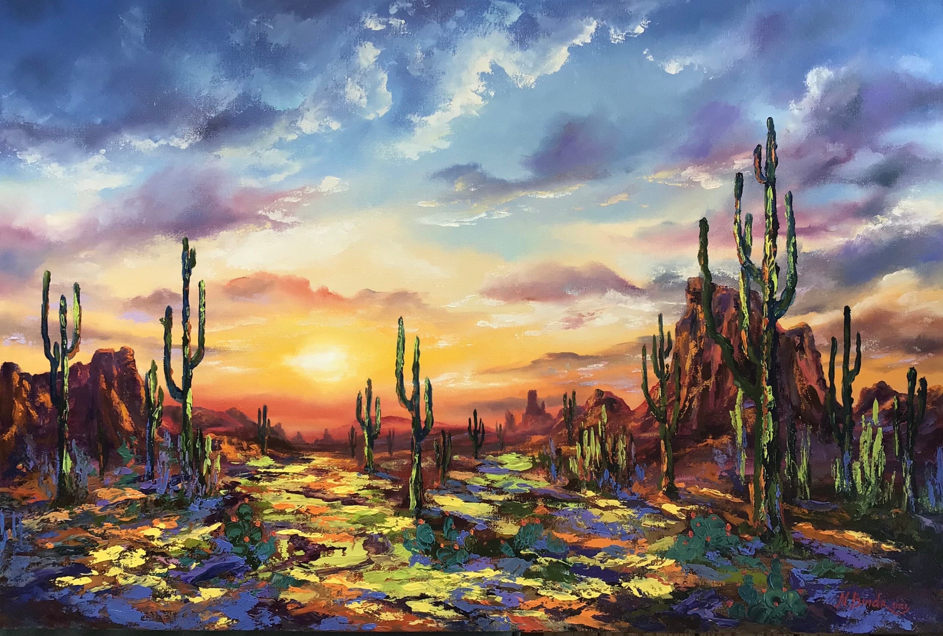 Phoenix Desert Sunset