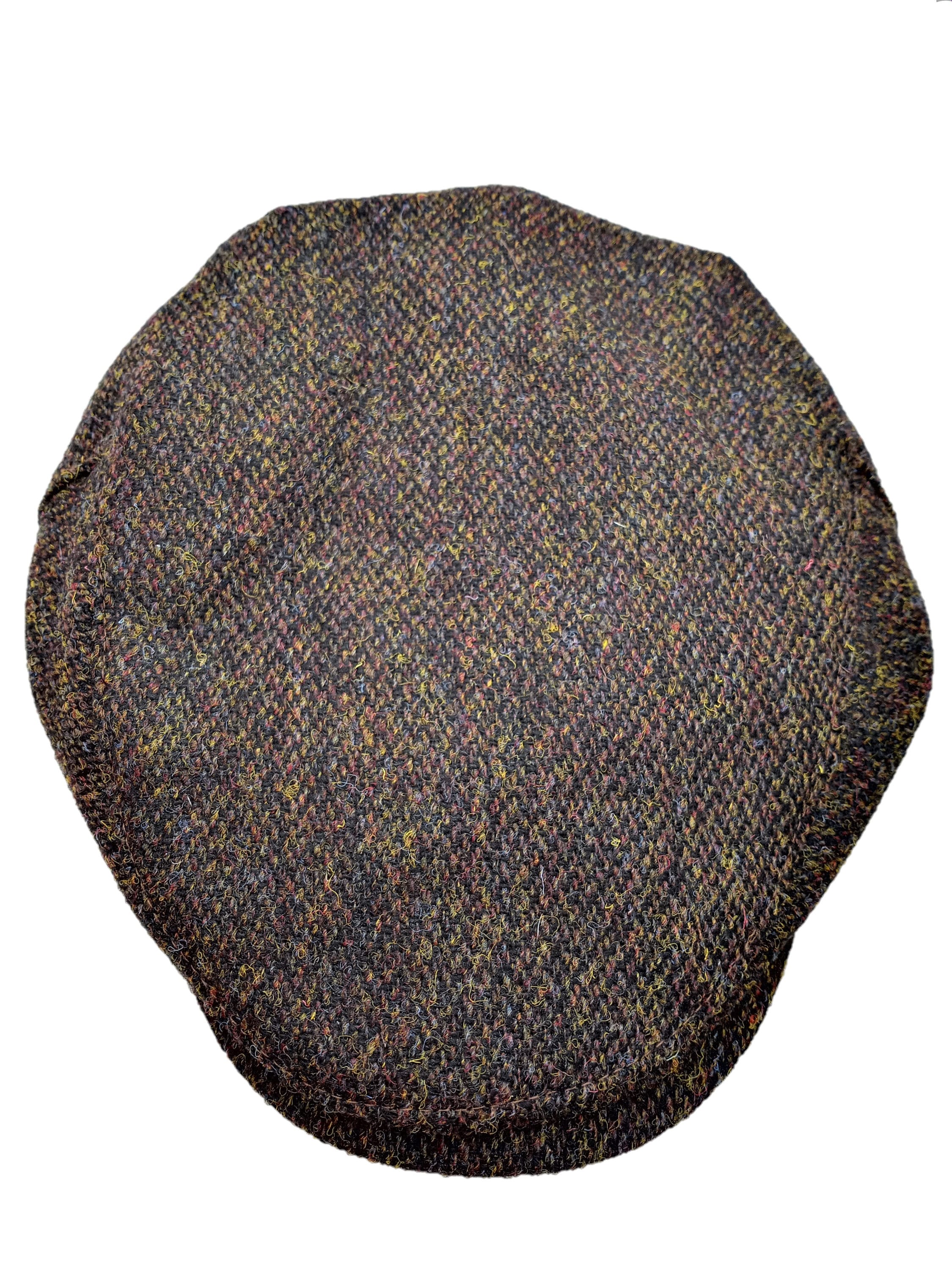 Genuine Scottish Highland Harris Tweed® Cap ZH014 in Brown - Etsy
