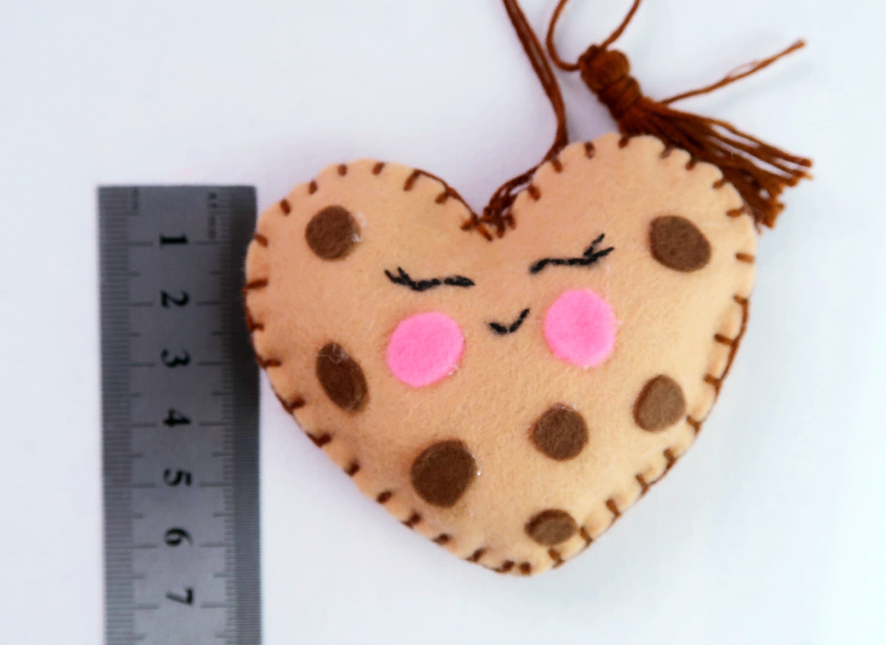 Handmade Heart Pocket Hug,heart Ornament,felted Heart Pin,valentines ...