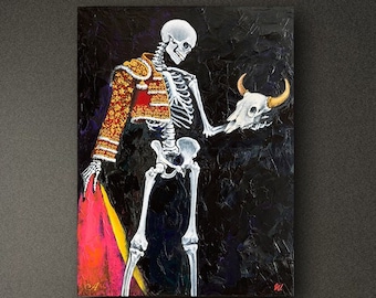 Matador Oil Painting - Etsy