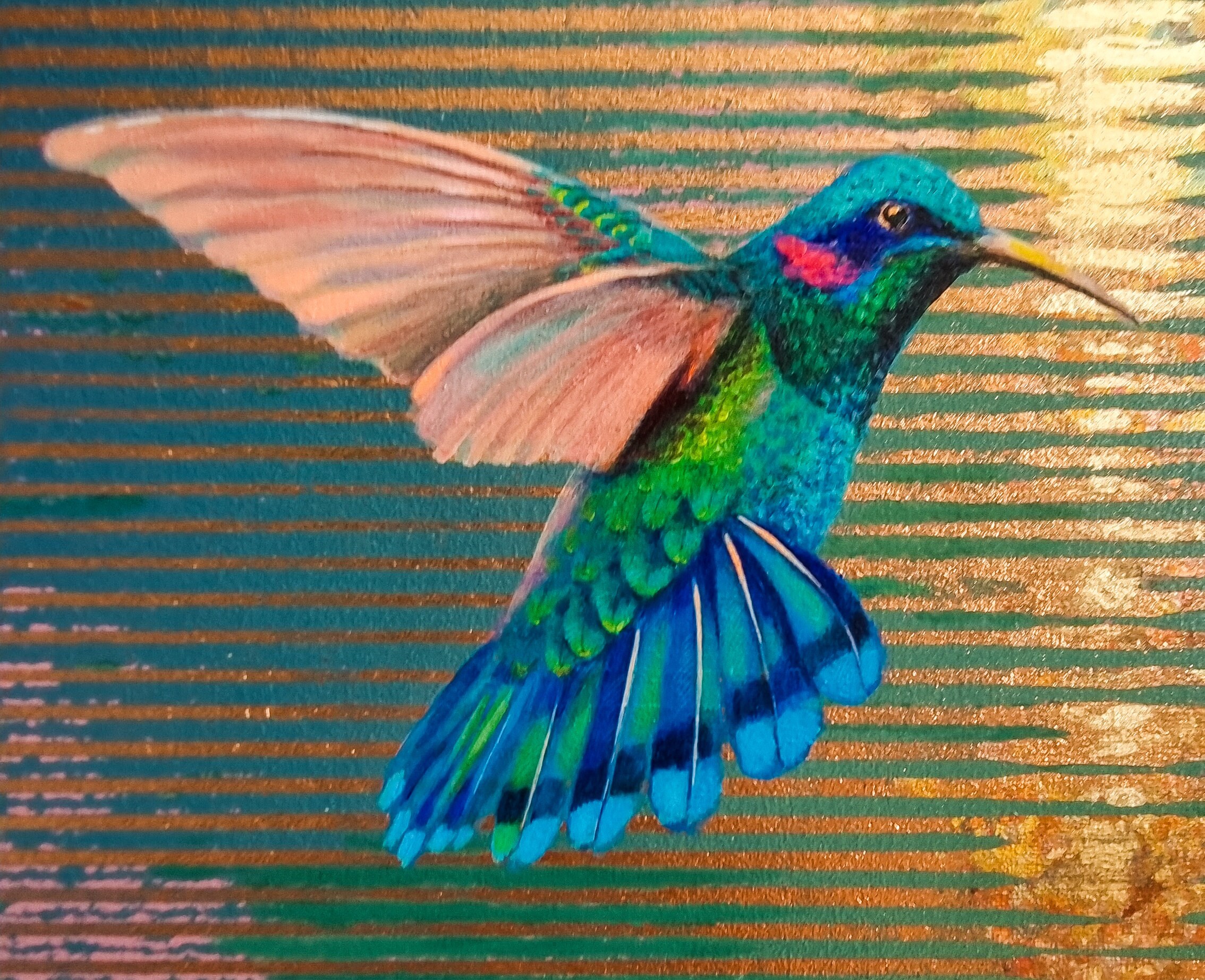 Primavera, Original Oil Painting on Canvas, Canvas Wall Art, Surreal ...