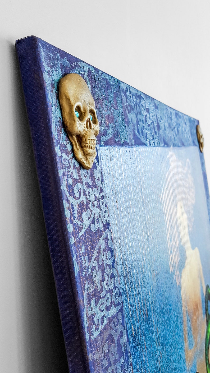 Cleopatra Figural Painting Mixed Media Painting on Canvas - Etsy