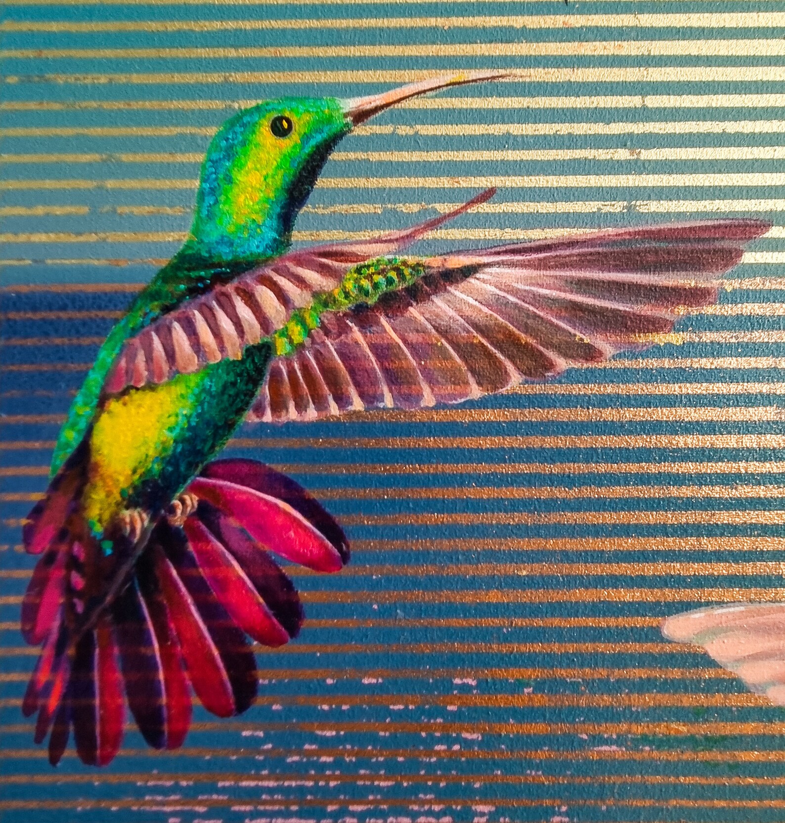 Primavera, Original Oil Painting on Canvas, Canvas Wall Art, Surreal ...