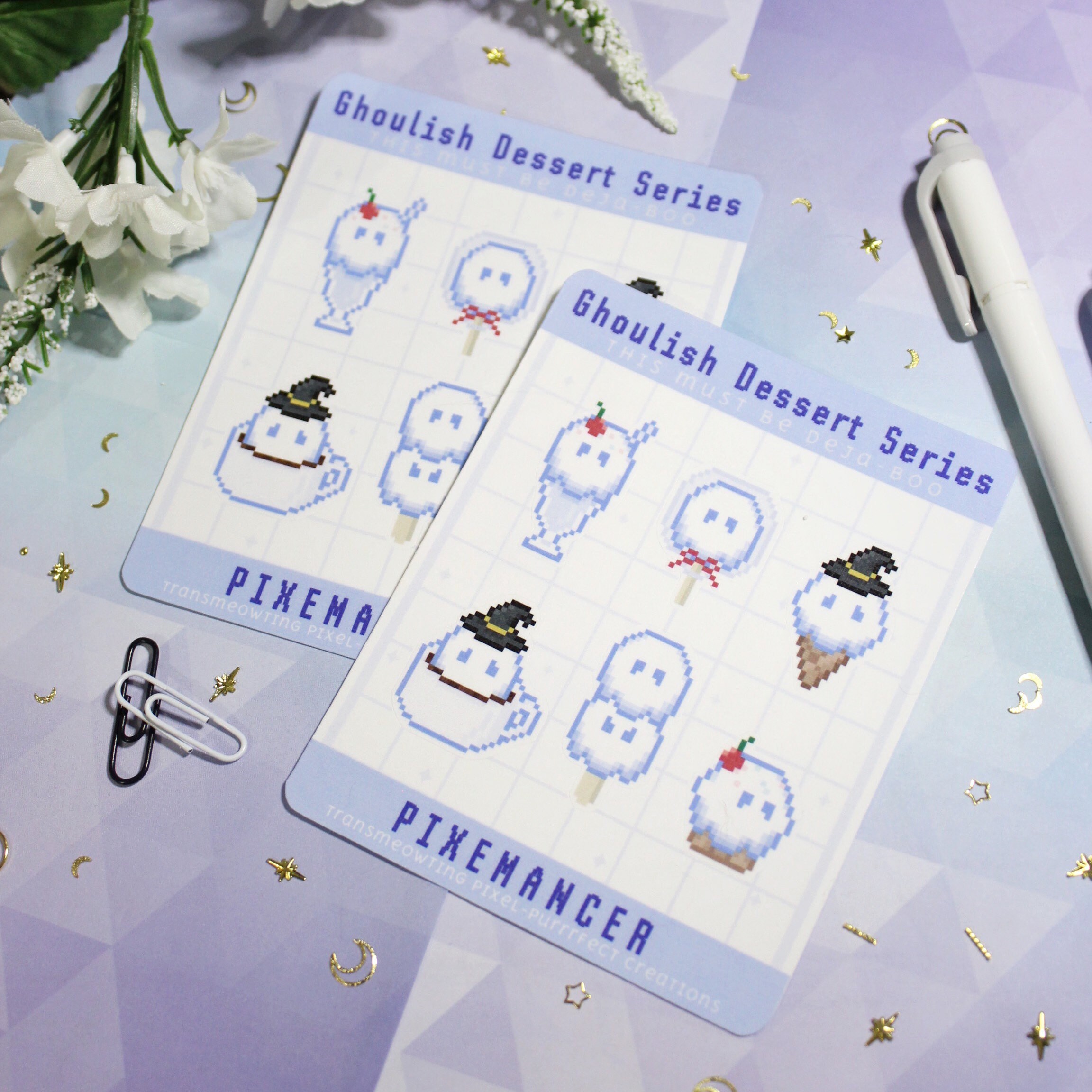 Pastel Sticker Sheet Bundle - Etsy