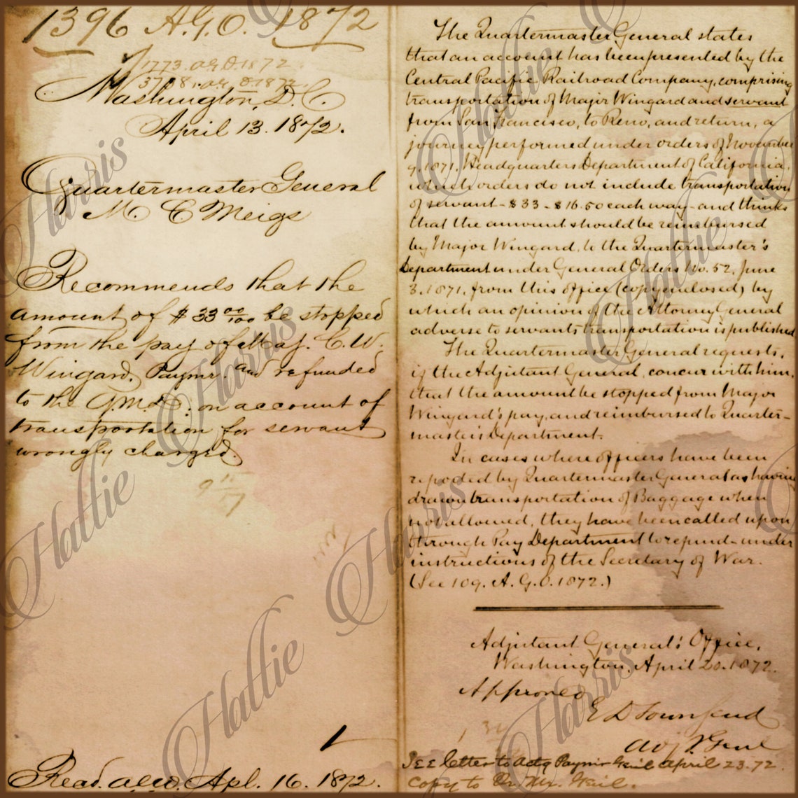 Antique Letters #2 Decorative Paper High Resolution Digital Download 5 ...